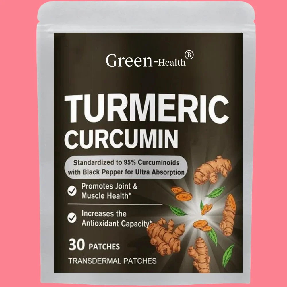Turmeric-Curcumin-Transdermal-Patches-Muscle-Support-30-Patches-One ...