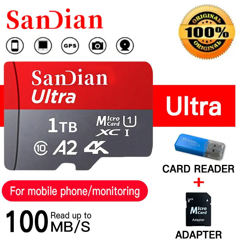 100-Original-1TB-Memory-SD-Card-Class-10-Micro-TF-SD-Card-512GB-256GB ...