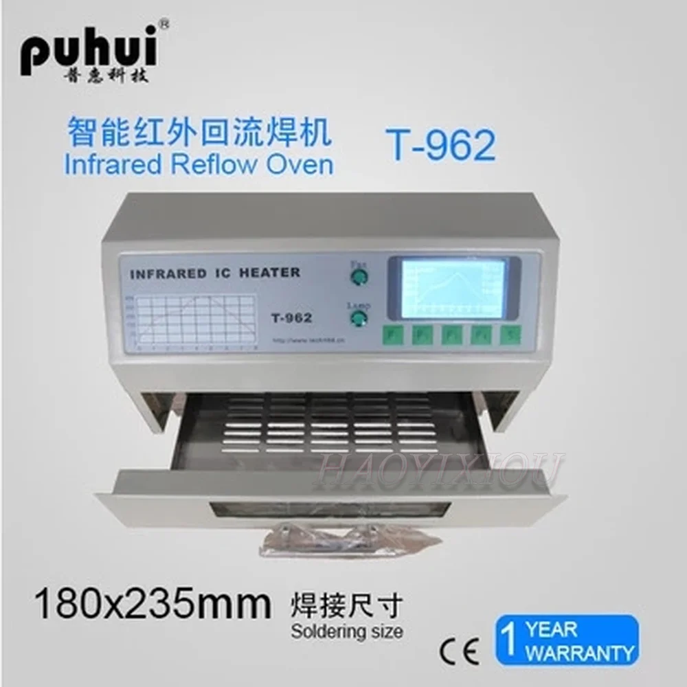 T-962-110V-220V-800W-Desktop-Reflow-Oven-Infrared-IC-Heater-Soldering ...