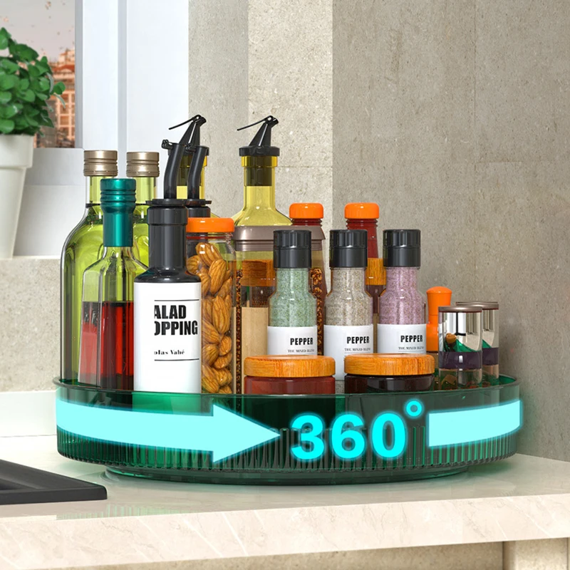 Turntable-Rack-for-Cabinet-Spice-Rack-Round-Anti-Slip-Cosmetics-Trays ...