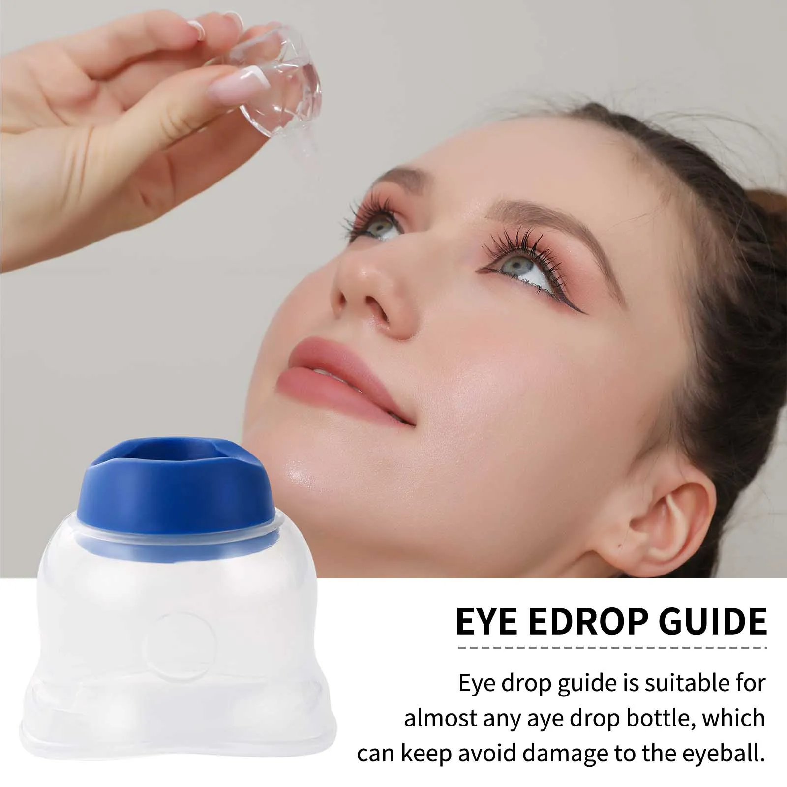 Reusable Eye Drop Helper Easy to Use Eye Dropper Tool For Clean Precise ...