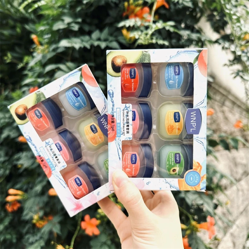 6PCS-Lip-Balm-Healing-Moisturizing-All-natural-Lip-Mask-For-Dry-Lips ...