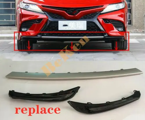 fits-For-2018-2020-Toyota-Camry-XSE-SE-ABS-Front-Protector-Bumper-Guard ...