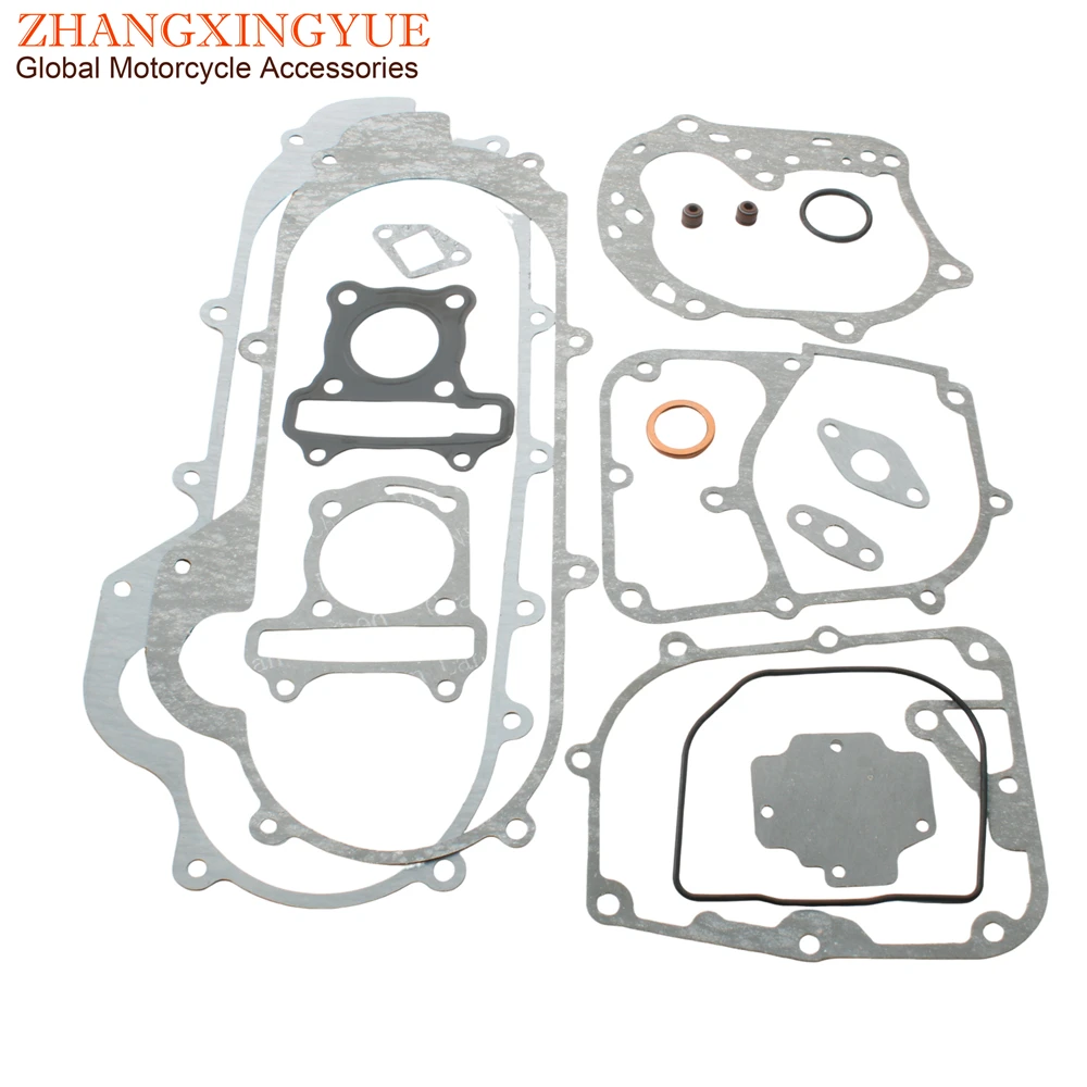 400mm 430mm Engine Gasket Set For SYM Fiddle 2 Orbit 1 Symply 50cc 4T ...