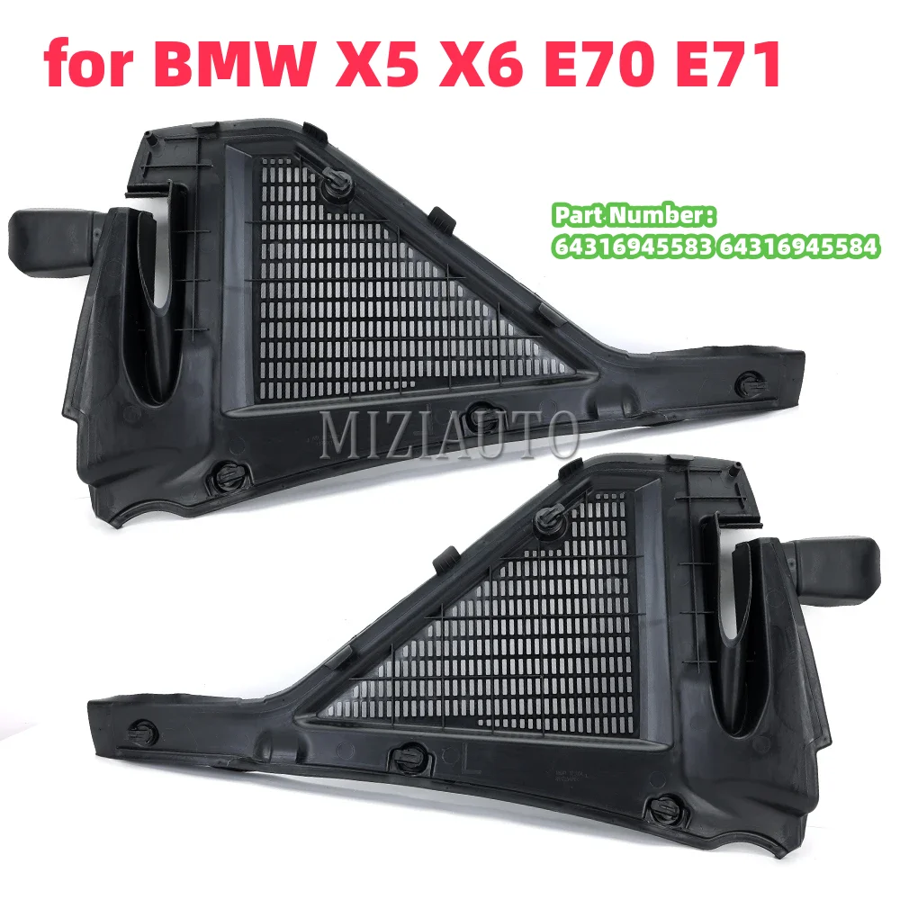 Engine-Upper-Compartment-Partition-Panel-for-BMW-X5-X6-E70-E71-64316945583-64316945584-Black ...