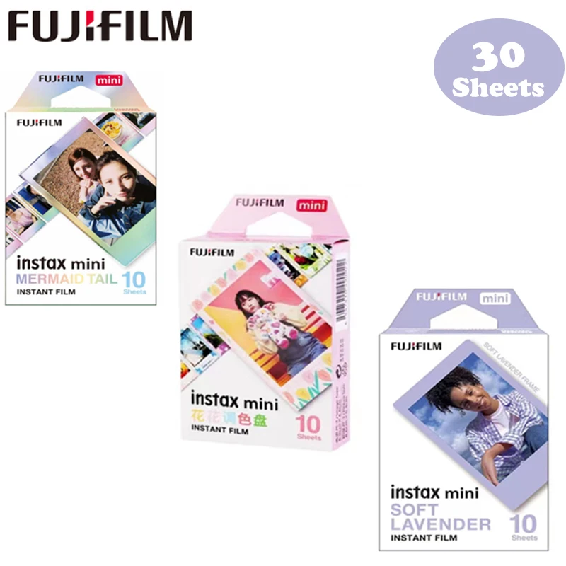 Fujifilm-Instax-Mini-Camera-Film-Mini12-11-9-8-3-Inch-White-Edge-Film ...