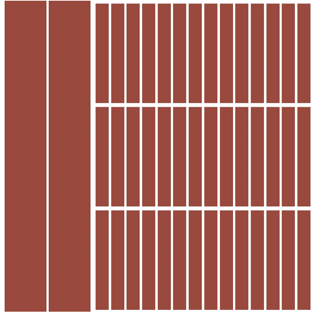 2 Sets (108pcs)Matchstick Striker Adhesive Matches Flame Paper Match ...