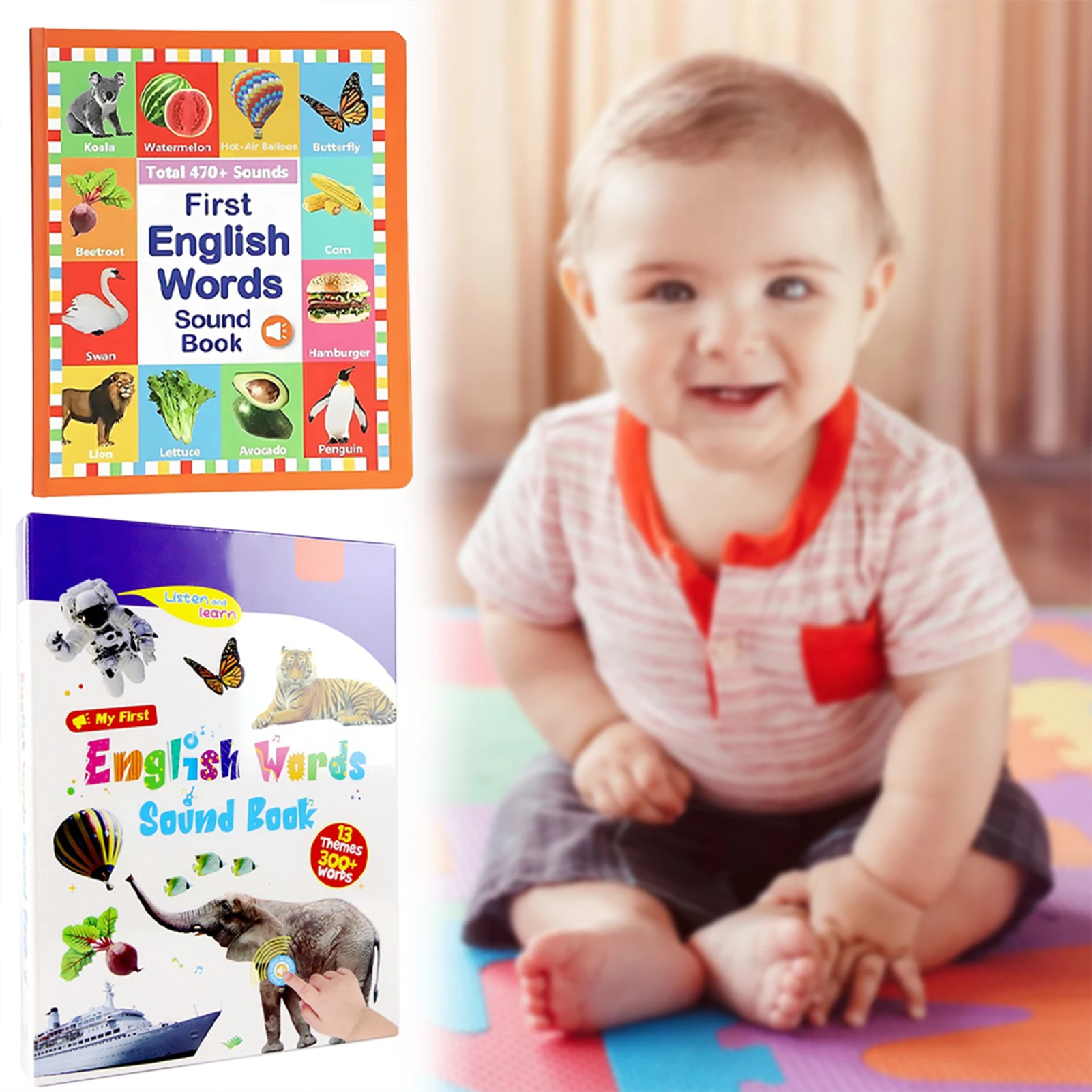 English Learning Talkings Book for Kids Interactive Sound Book for ...