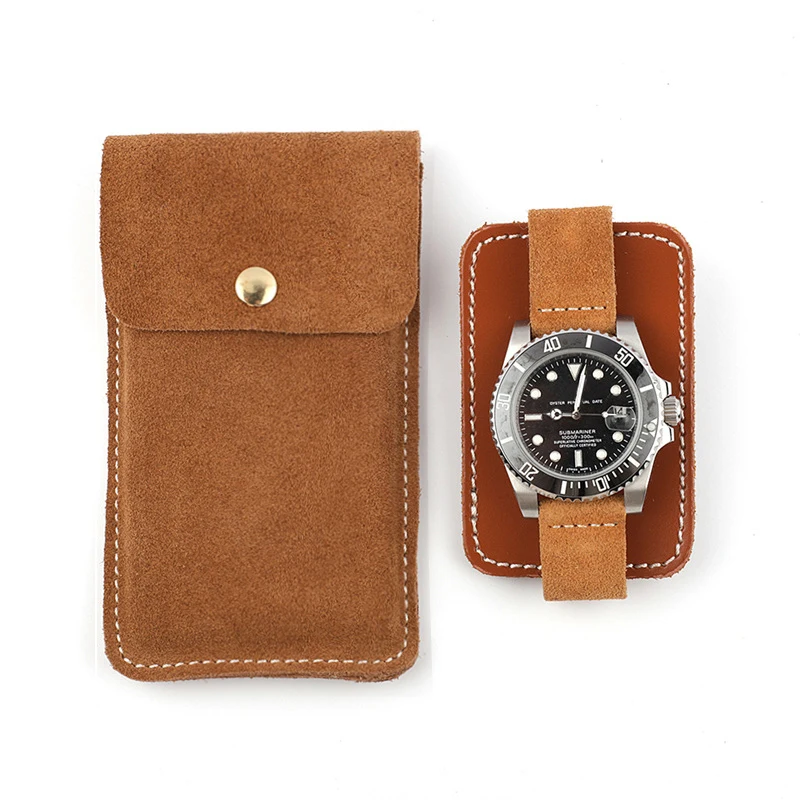 Genuine-Leather-Watch-Box-Bracelet-Storage-Bag-Portable-Travel-Jewelry ...