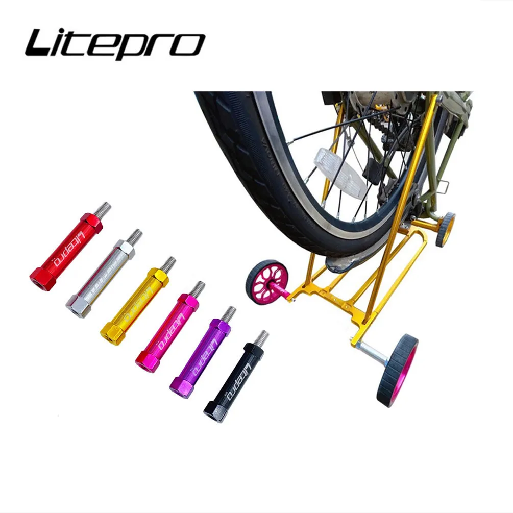 Litepro-For-Brompton-Bicycle-Shelf-Easywheel-Extension-Rod-Hexagonal ...