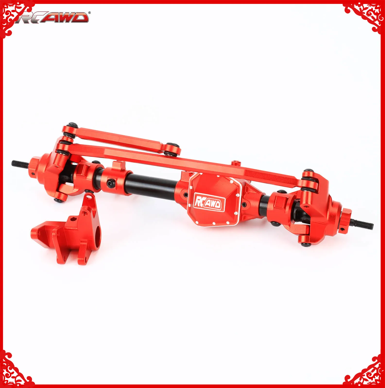 RCAWD Brass Front axle for Axial SCX10 PRO 1/10 Upgrades Parts # F ...