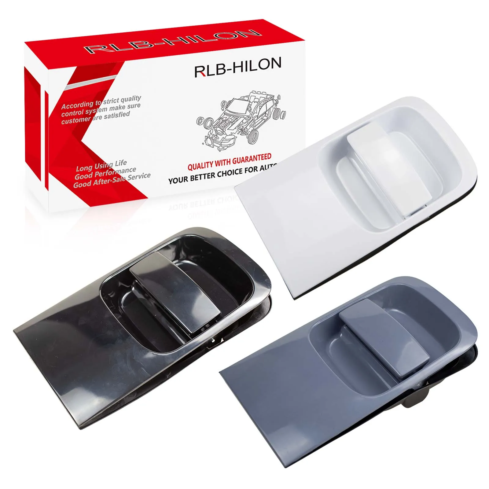 Sliding-Door-Outer-Exterior-Handle-Grey-Black-White-For-Hyundai-H1-Imax ...