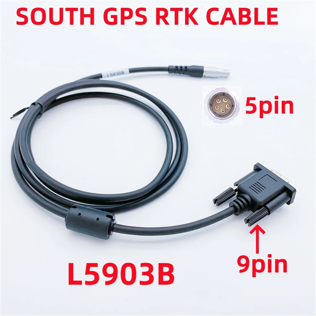 Brand-NEW-L5930B-cable-SOUTH-GNSS-GPS-RTK-data-cable-5pins-to-DB9-F ...