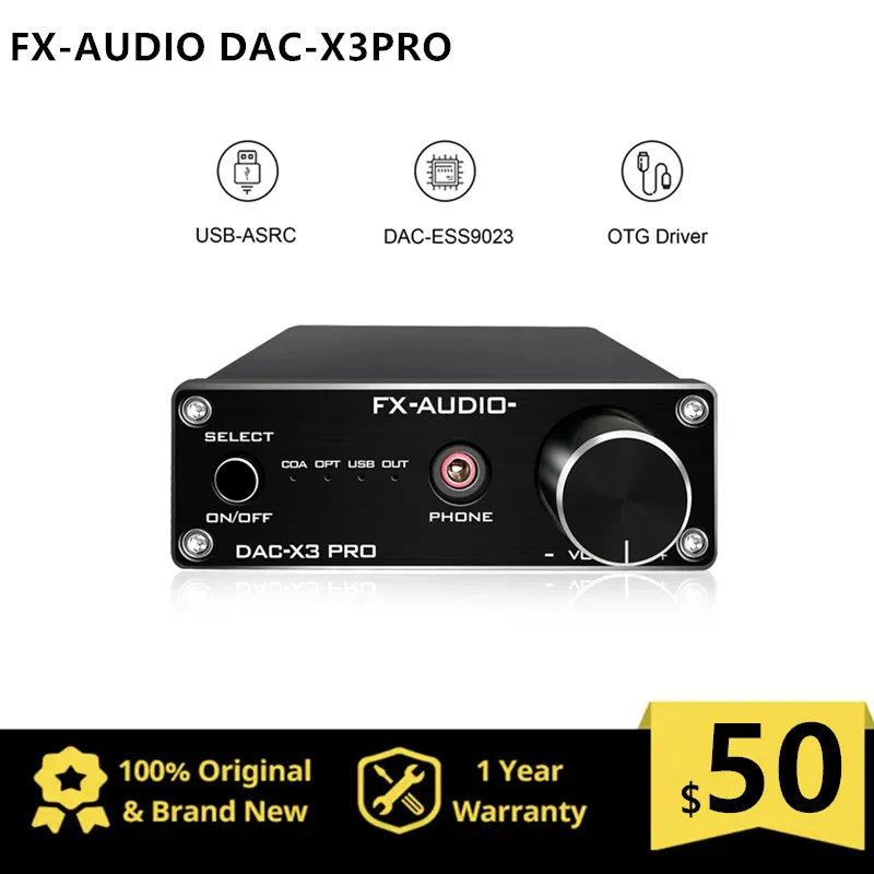 FX-AUDIO-DAC-X3PRO-USB-DAC-ESS9023-Headphone-Amplifier-CS8416-Support ...