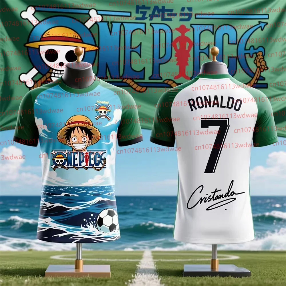 2026 One Piece Football Jersey Luffy Jersey Saudi Football Cristiano ...