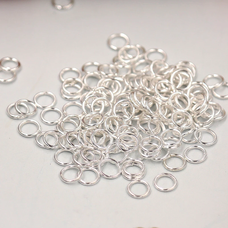 Sterling Silver Jump Rings 5mm | 925 Sterling Silver Jump Rings - 5mm ...