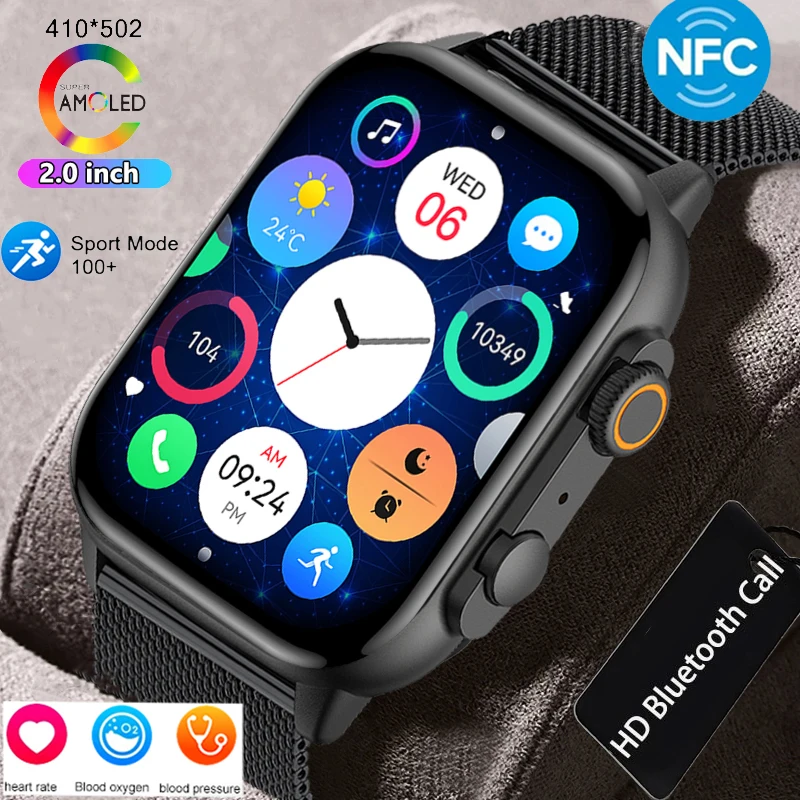New-Bluetooth-Call-Smart-Watch-for-High-end-Men-iOS-Compatible-Android ...