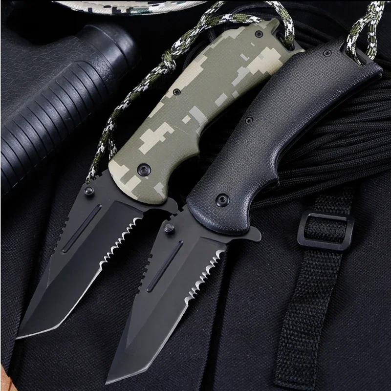 folding-knife-tactical-knives-Self-Defense-survival-hunting-camping-EDC ...