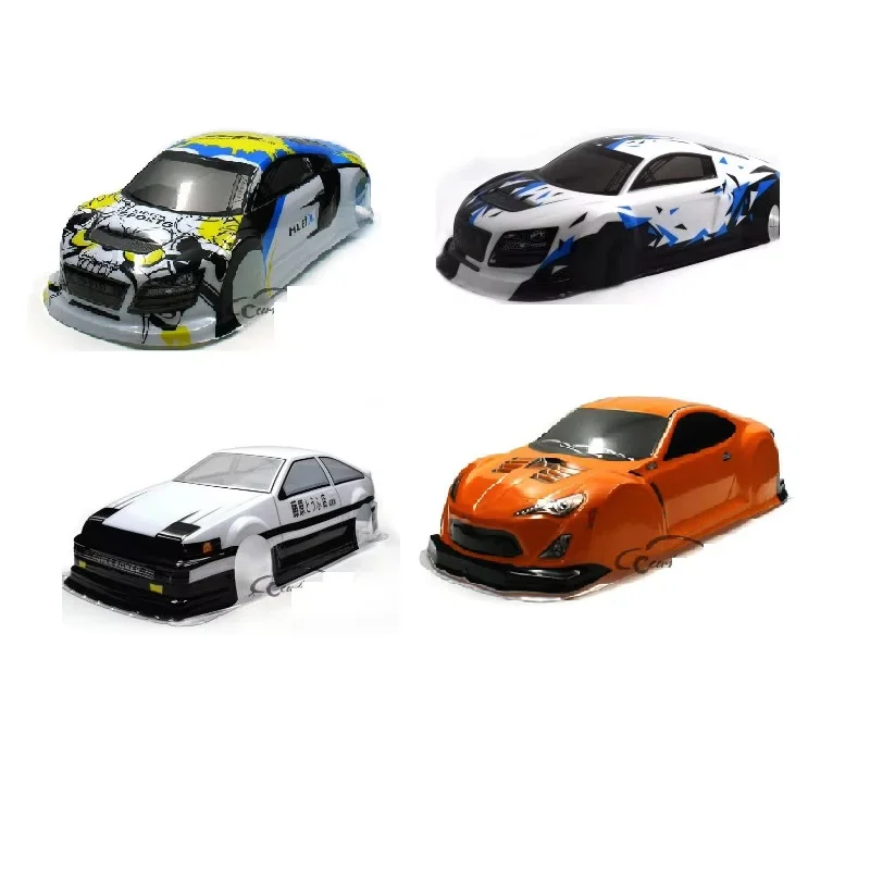 2018 Newest 1/10 rc car shell body for 1:10 radio control Racing car ...