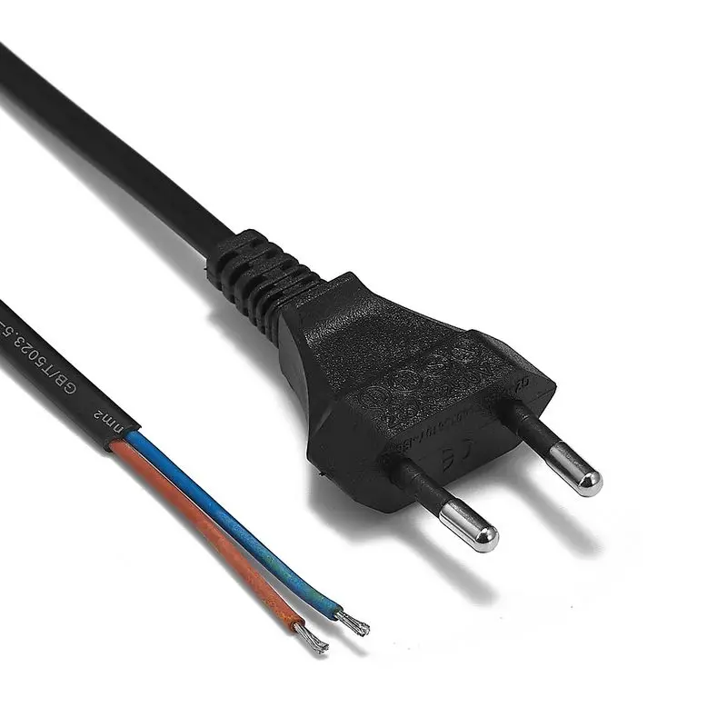EU Power Cable Pigtail Electric Rewired Cable 1m 1.5m 3m Euro Plug ...