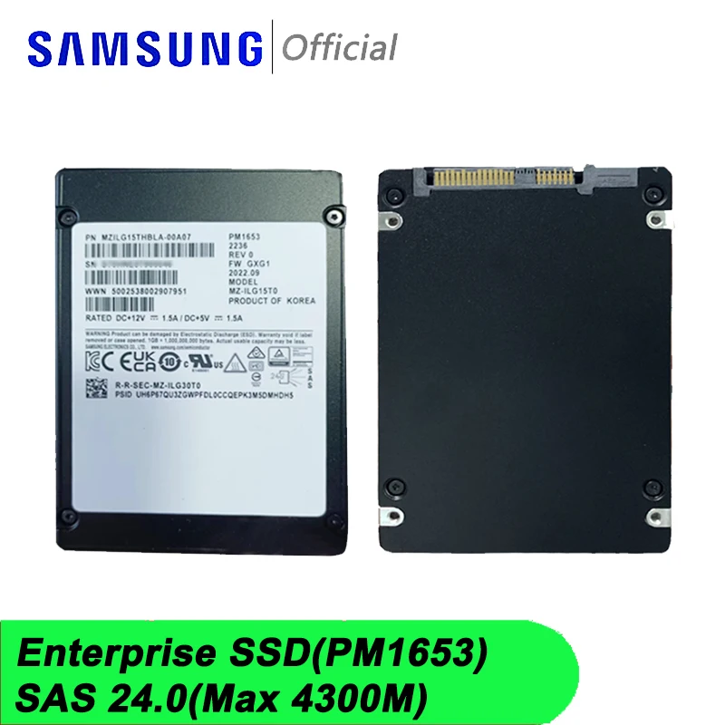 SAMSUNG-PM1653-SAS-24-0-Enterprise-SSD-960GB-1-92TB-3-84TB-7-68TB-15 ...