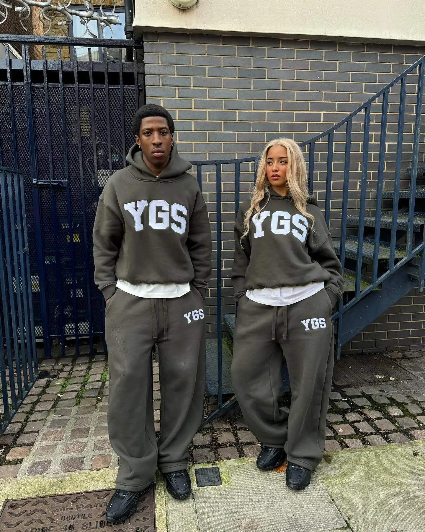 YGS-Letter-Embroidery-Men-Women-Tracksuit-Suit-Harajuku-Loose ...