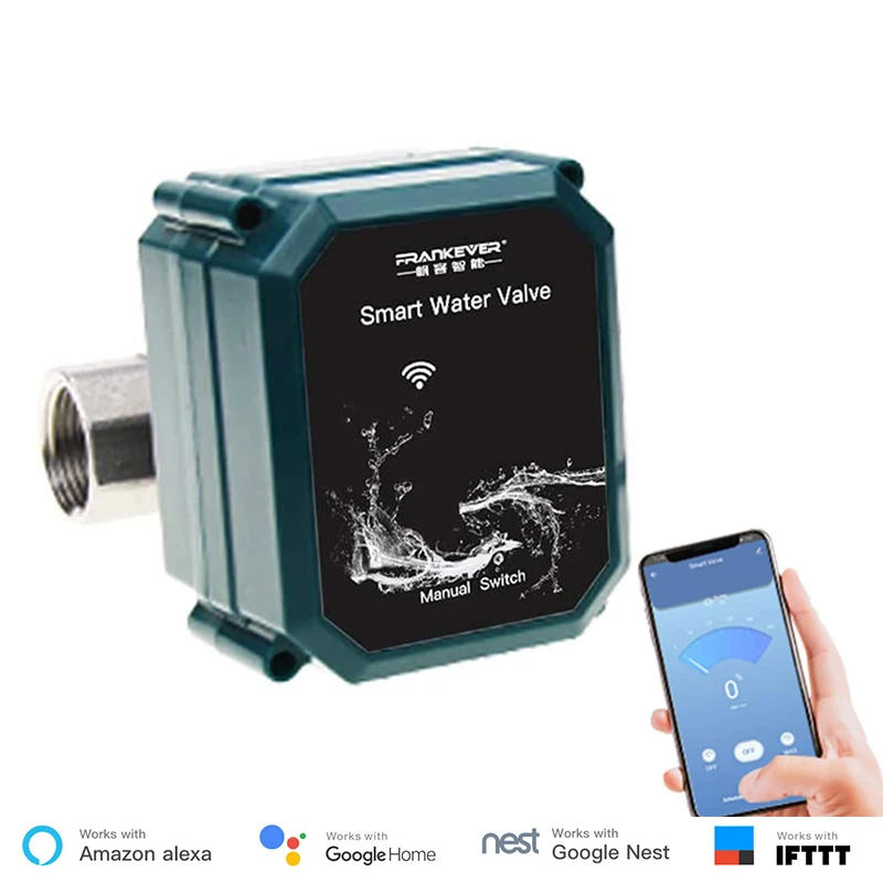 FrankEver-DN20-Smart-Water-Valve-3-4-inch-WIFI-Remote-Control-Faucet ...