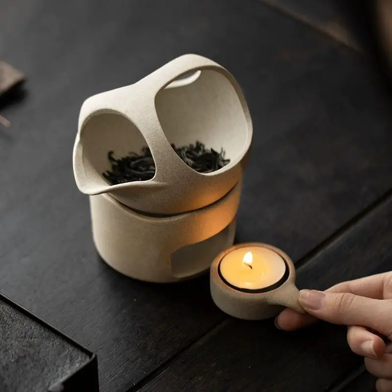 Japanese-Retro-Tea-Warmer-Stove-Ceramics-Candle-Heating-Holder-3-in-1 ...