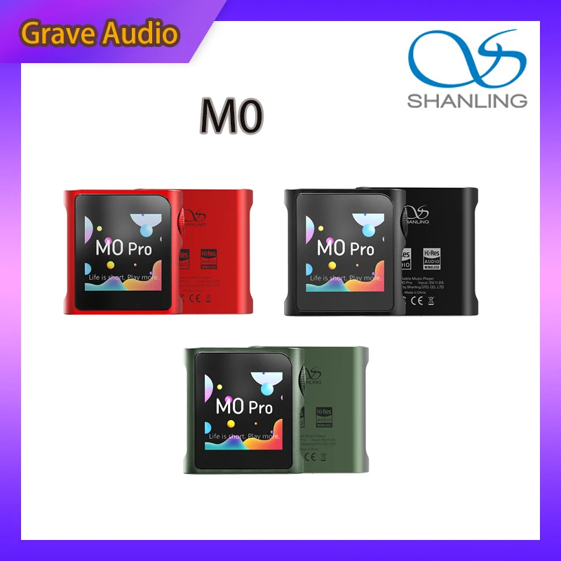 SHANLING M0 PRO 음악 플레이어 듀얼 ES9219C DAC 칩 지원, DSD 블루투스 5.0 LDAC M0pro ...