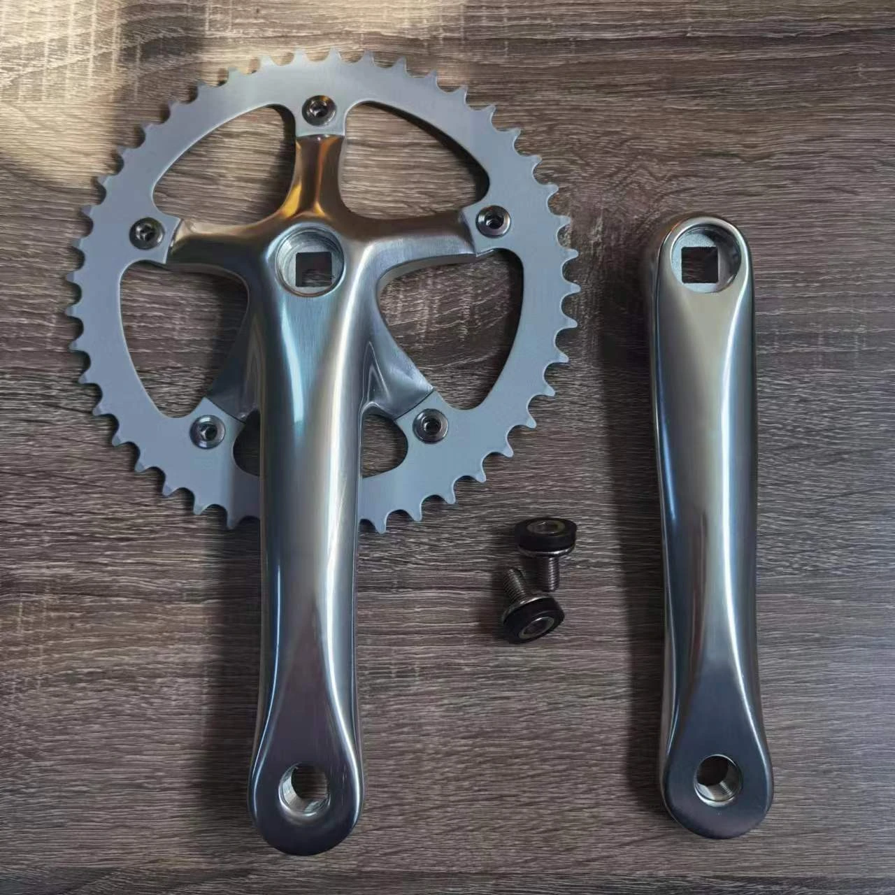 165mm Crankset Square Hole | Square Cranks 130 Bcd | 165mm Crank Road ...