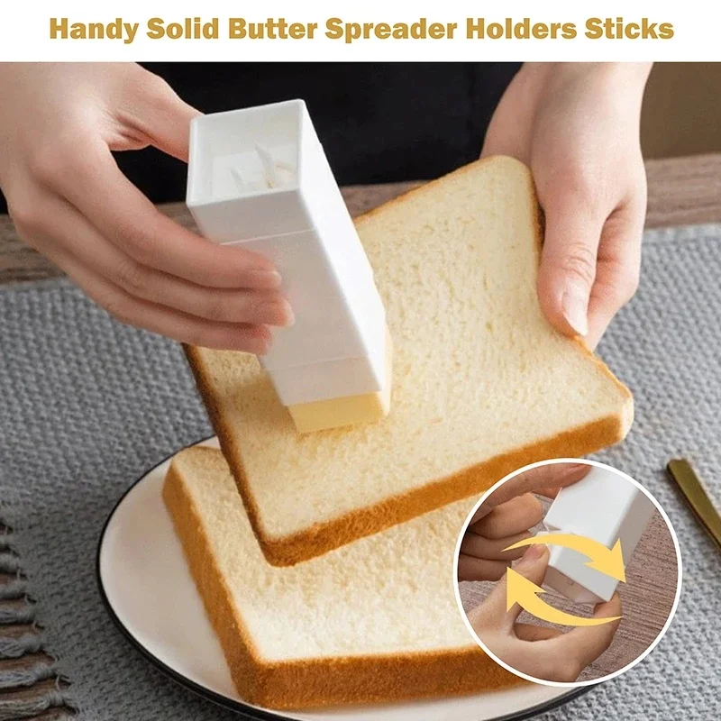 Handy Solid Butter Spreader Holder Sticks Butter Storage Box Cheese Ke ...