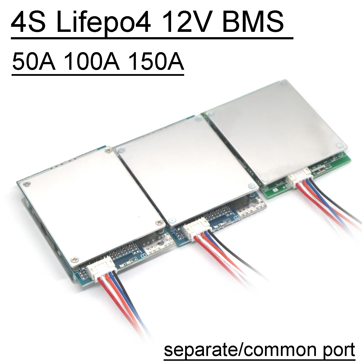 4S-12V-Lifepo4-Lithium-Battery-Protection-Board-BMS-Balance-50A-100A ...