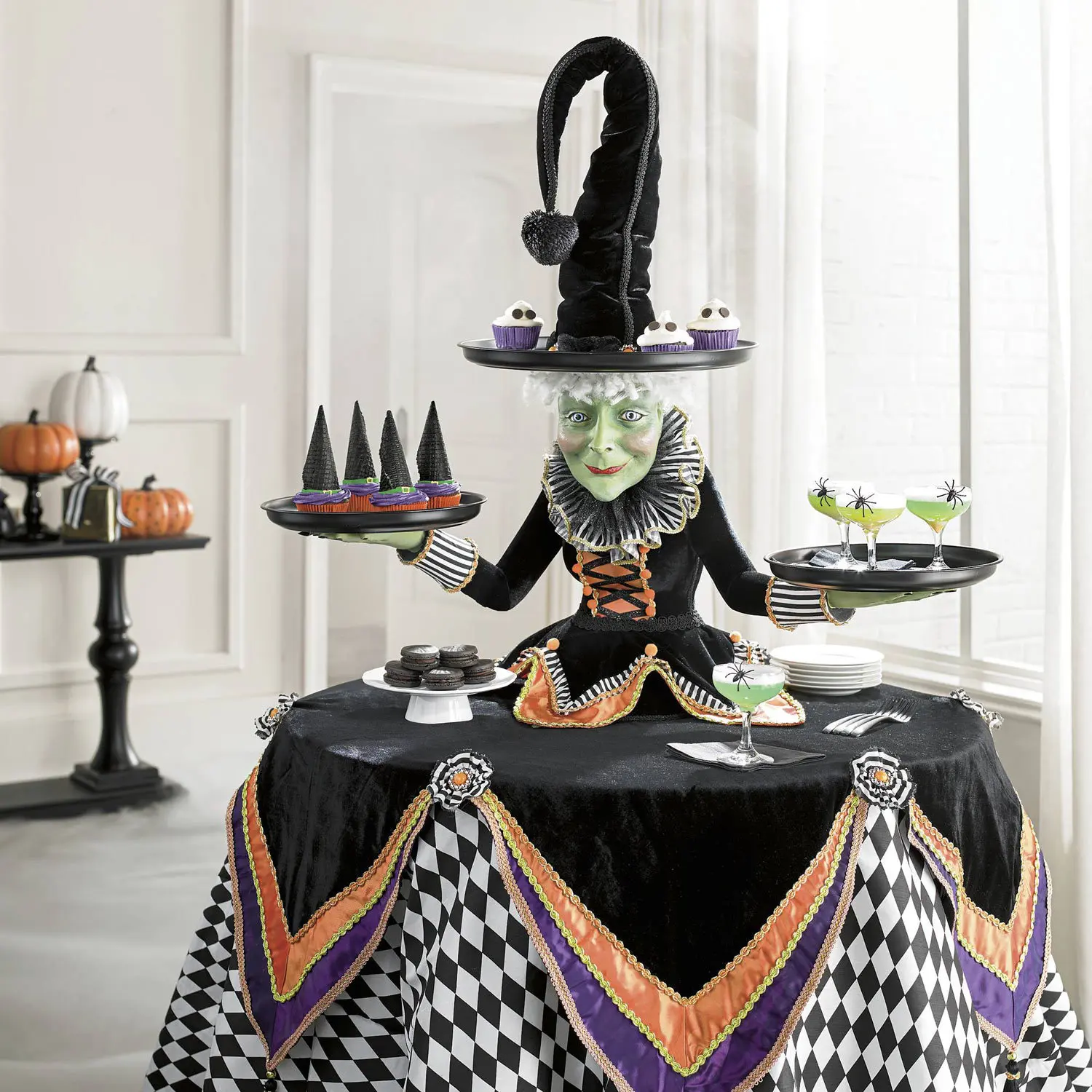 Halloween-Witch-Table-Display-Home-Decoration-Resin-Crafts-Halloween ...