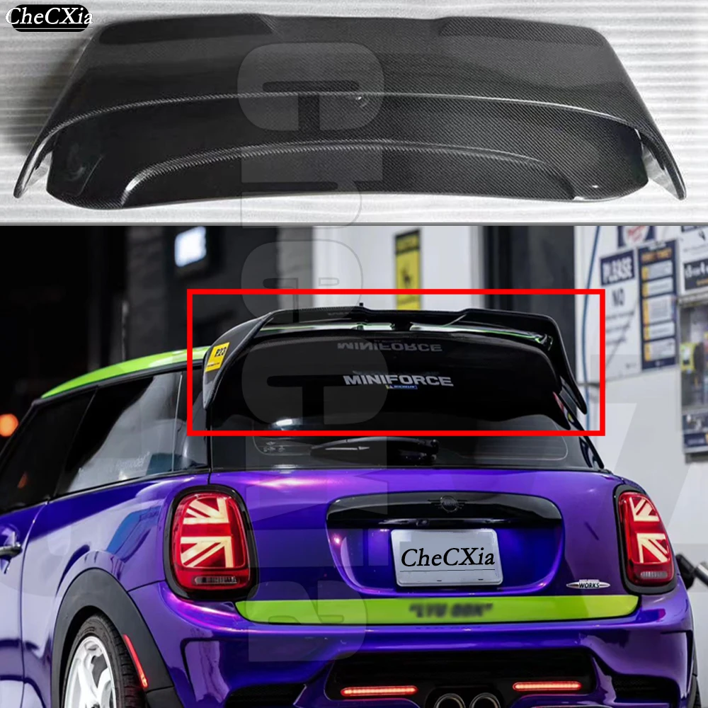 For MINI Cooper F56 2 Doors AG Style Spoiler High Quality Carbon Fiber ...