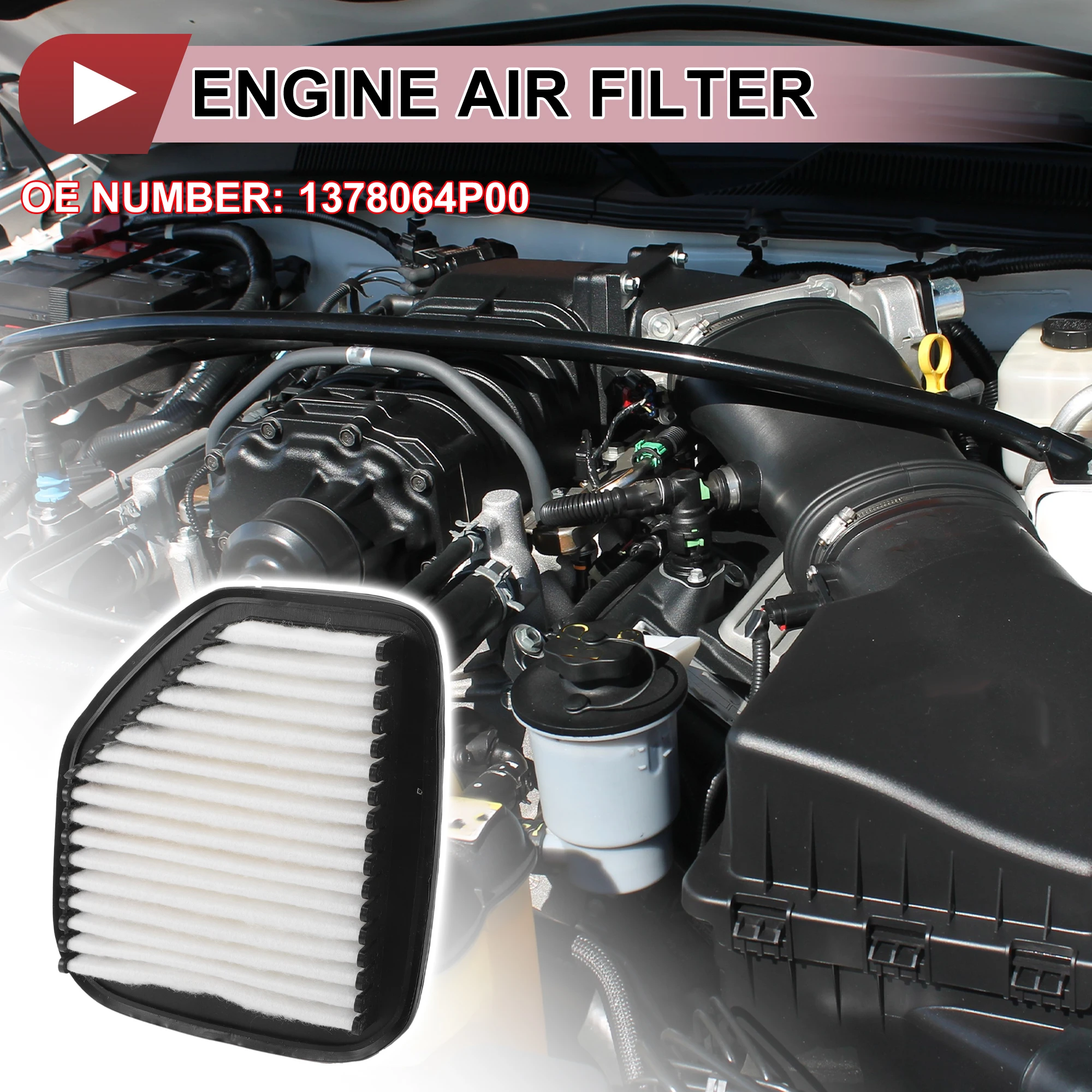X Autohaux Car Engine Air Filter No.1378064P00 for Nissan Clipper Rio ...
