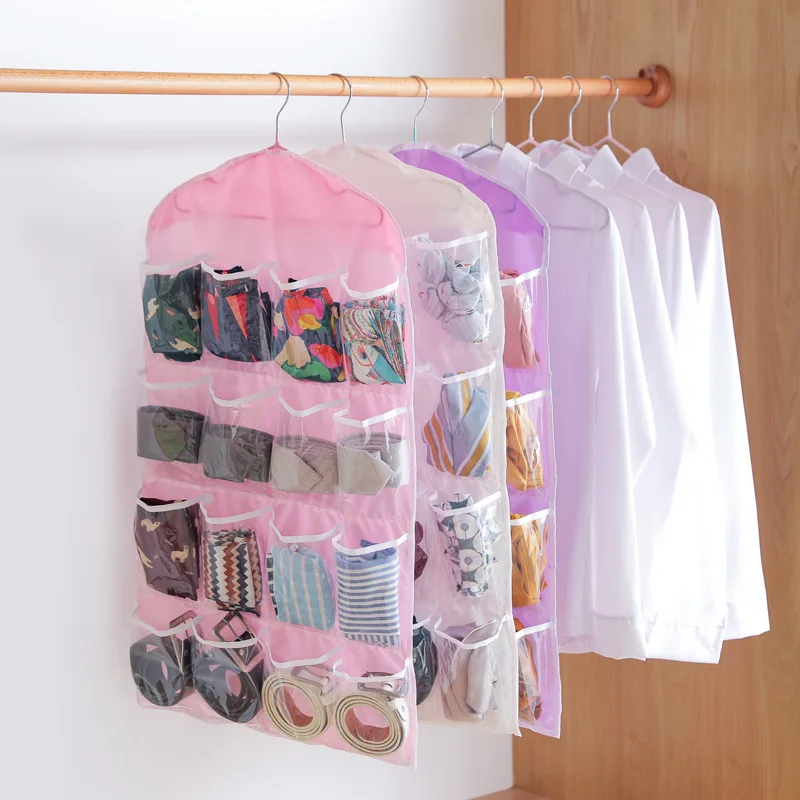 Over-The-Door-Storage-Bag-Wall-Closest-Shoe-Organizer-Rack-16-Pocket ...