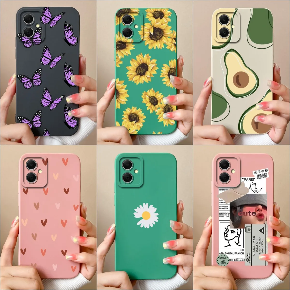 Pretty Sunflower Back Cover For Samsung Galaxy A06 A 06 6.7 inches ...