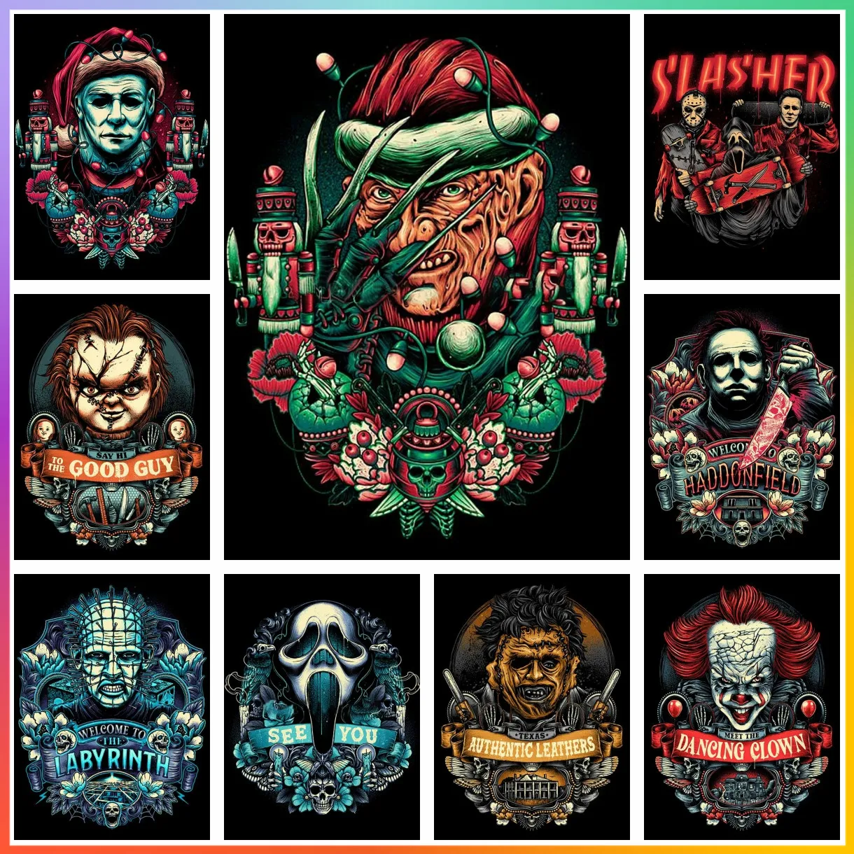 Horror-Halloween-Gothic-Mosaic-Embroidery-Pictures-Creation-Diamond ...