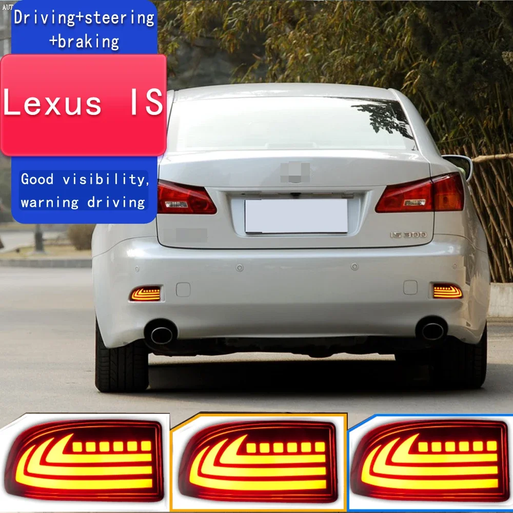 Car-LED-12V-Rear-Bumper-Lamps-For-Lexus-IS-2006-2007-2008-2012-Brake ...
