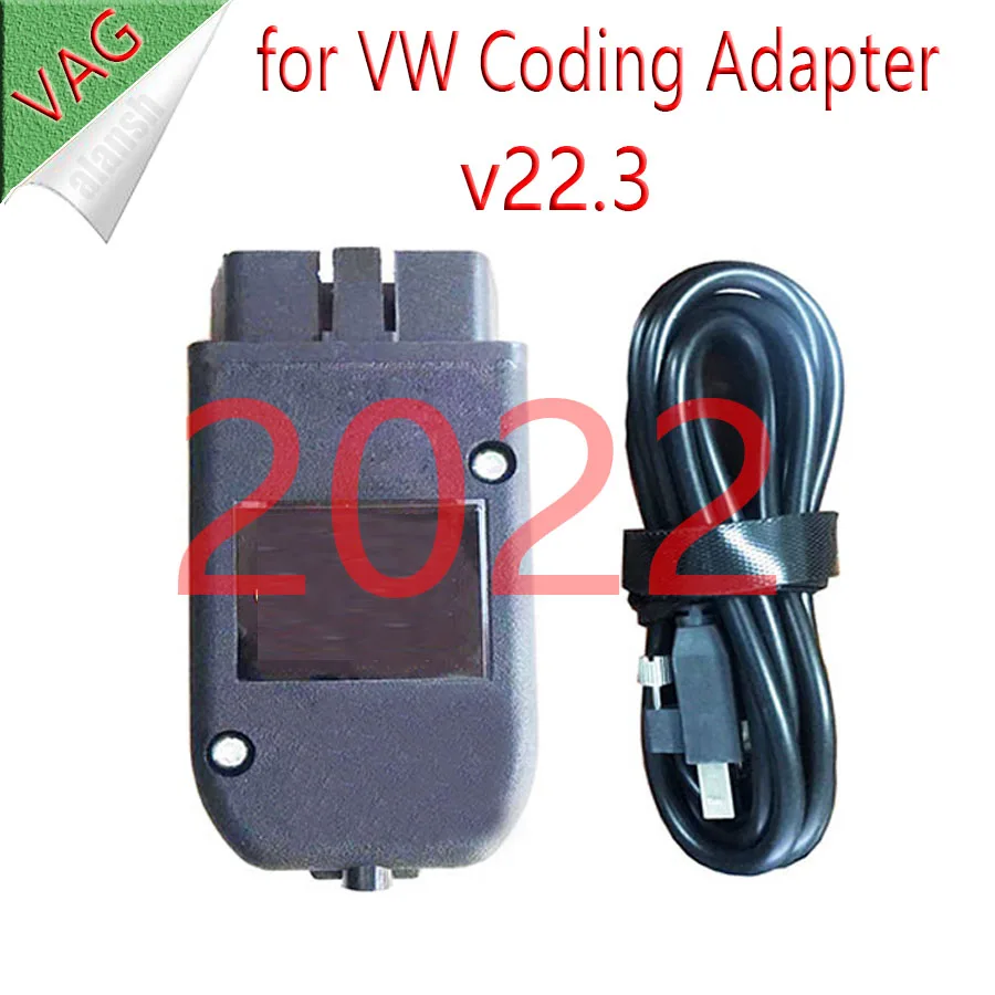 2022 For Vw Audi Skoda Seat Diagnostic Interface 22.3 Vag Adapter Scan Coding Function Program ...