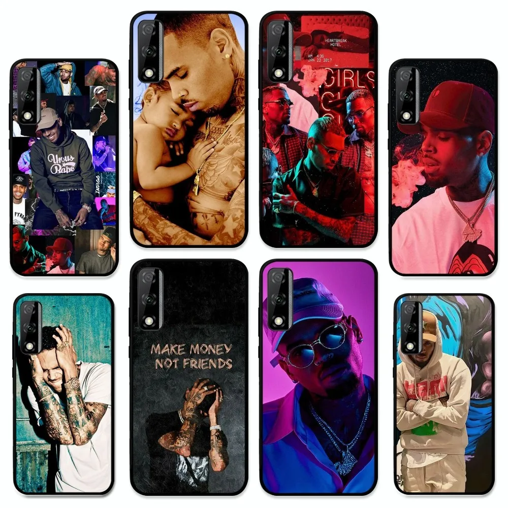 Chris-Brown-Breezy-album-Phone-Case-For-Huawei-Y9-6-7-5-Prime-Enjoy-7s ...