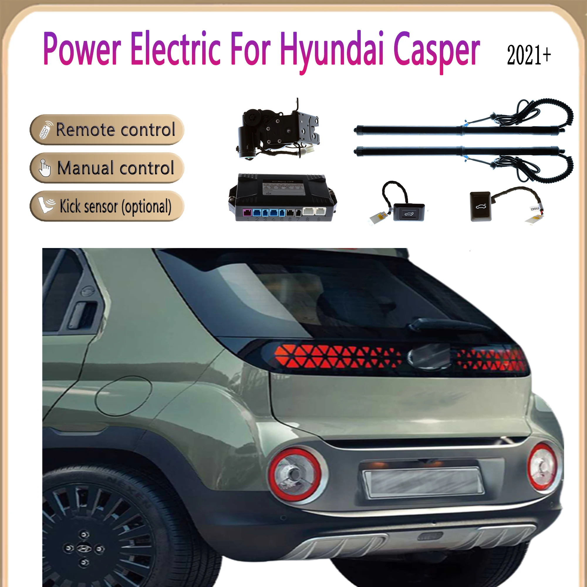 Power-operated-Tailgate-For-Hyundai-Casper-2021-Power-Trunk-Lift ...