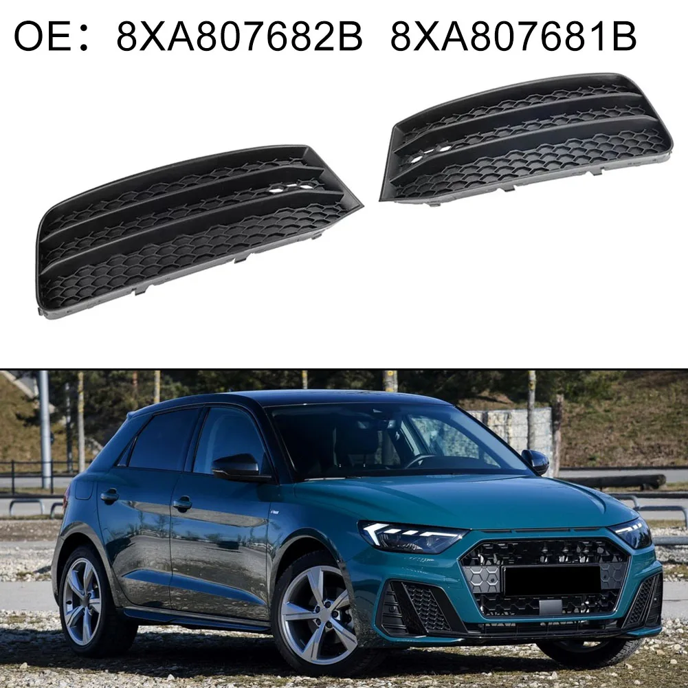 Front-Fog-Lights-Lamp-Grille-Cover-for-A1-2016-2019-Carbon-Fiber ...