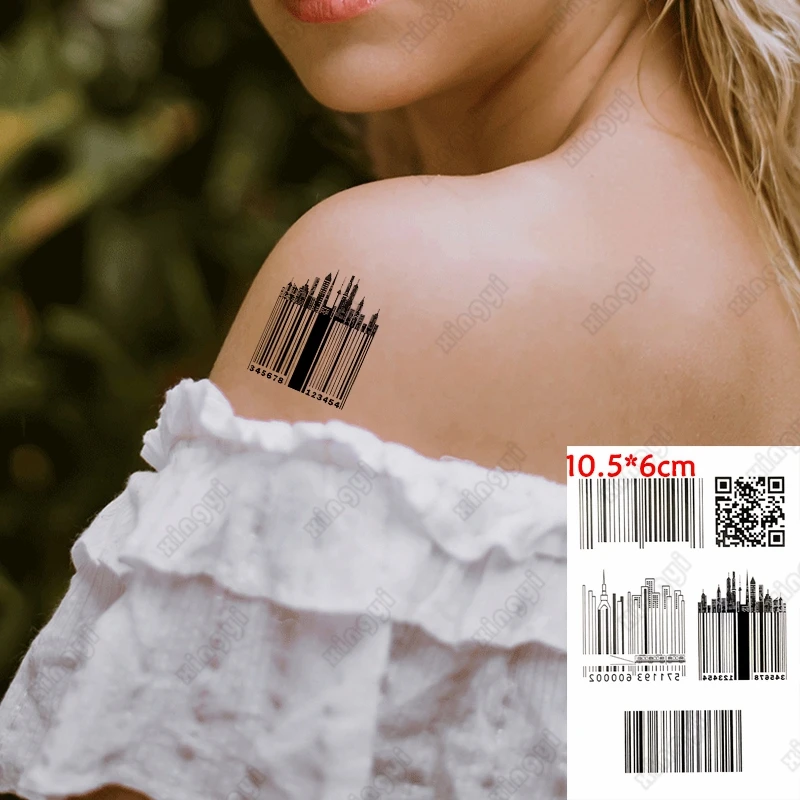 Barcode Henna Tattoos