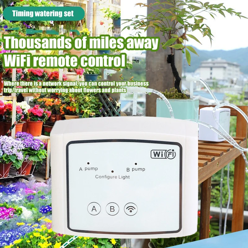 WiFi-Smart-Garden-Automatic-Adjustable-valve-Drip-Irrigation-System-Kit ...