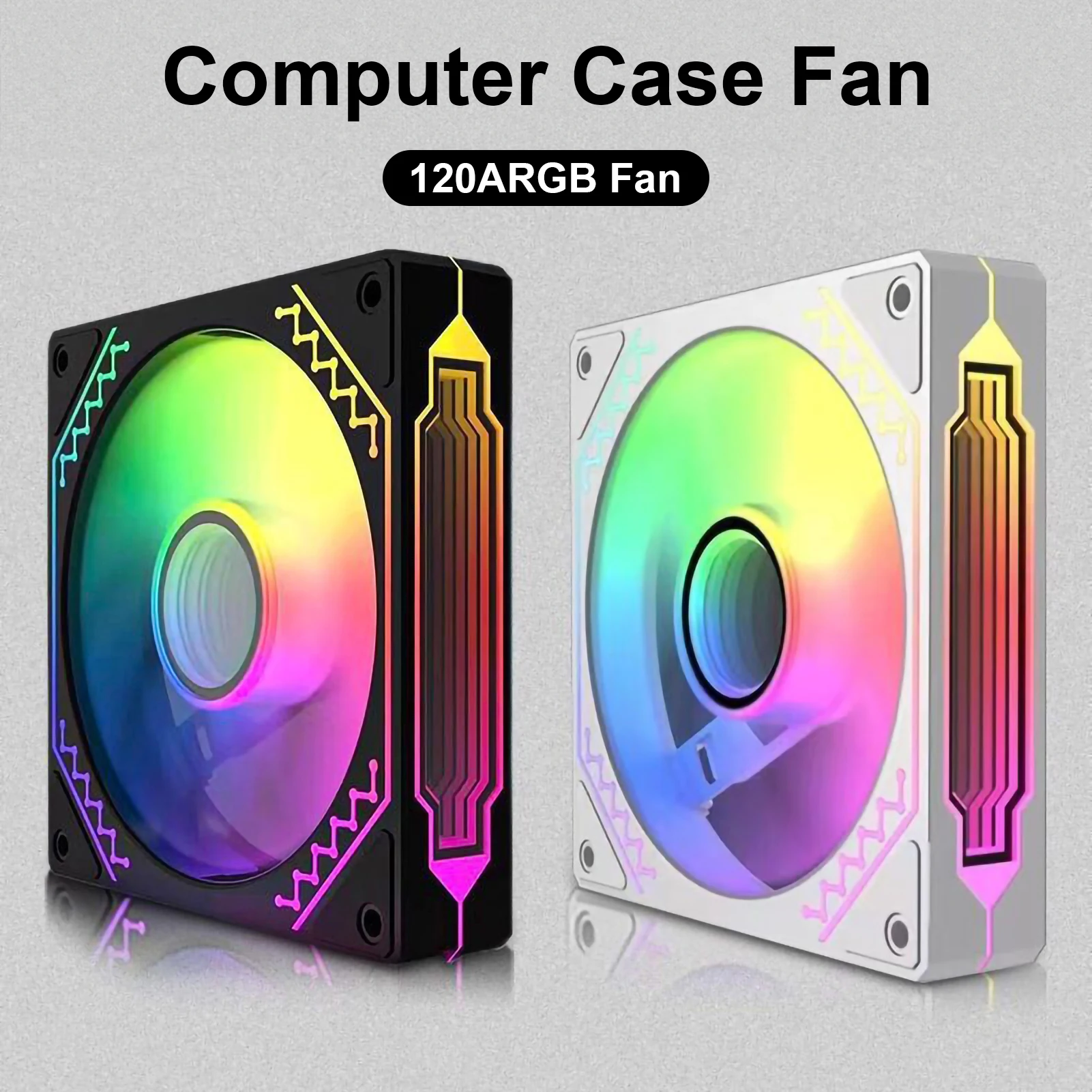 Prism-IV-ARGB-Case-Cooling-Fan-Divine-Light-Synchronized-5V3-Pin-12CM ...