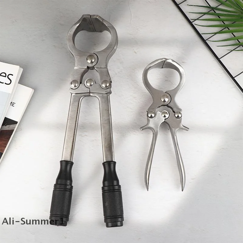 【E】Livestock Tools Without Blood Castration Pliers Stainless Steel ...