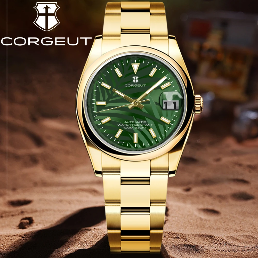 CORGEUT-36mm-39mm-NH35-Jungle-Explorer-High-Luxury-Business-Fashion-Mens-Watch-Automatic ...