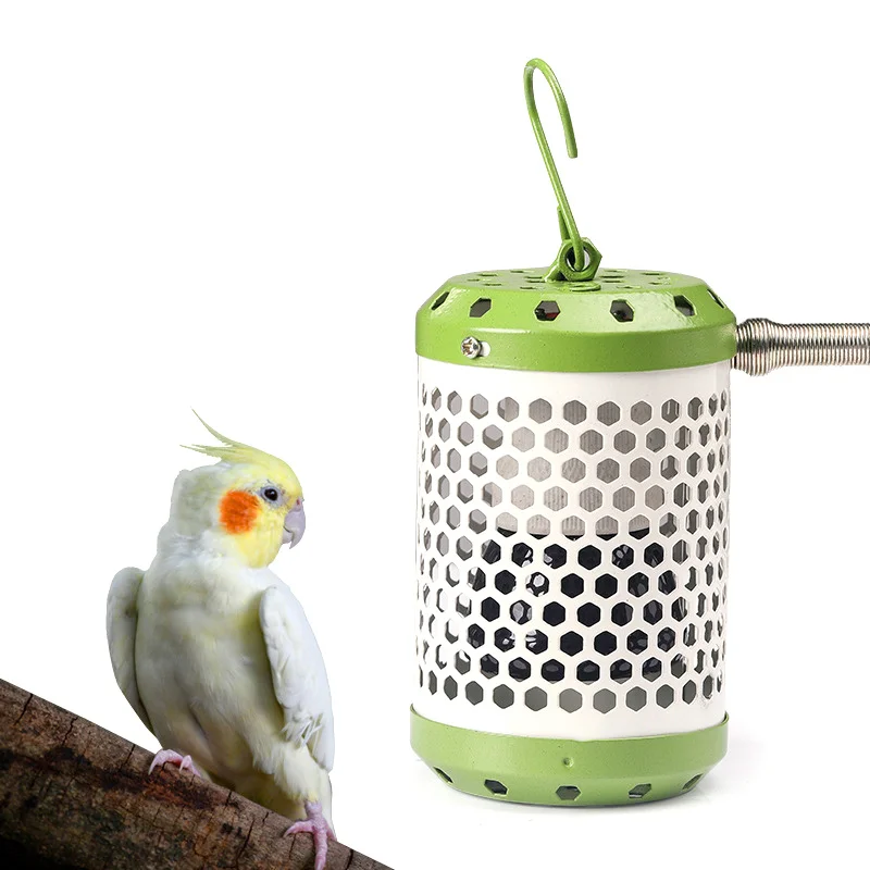 Pet Parrot Heat Preservation Lamp Ceramic Heating Lamp Anti-bite Anti ...