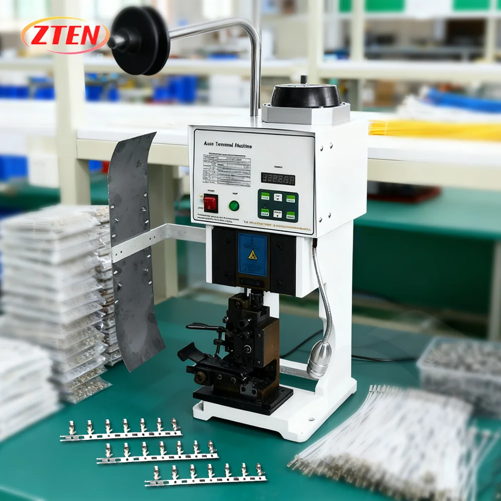1.5T 3T Terminal Crimping Machine Automatic Wire Terminal Crimper with ...